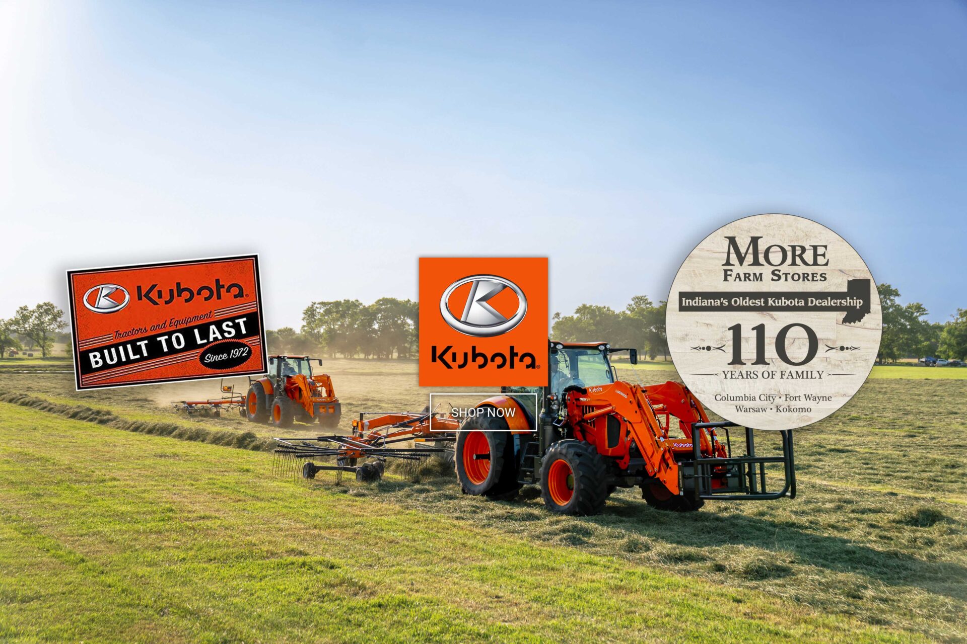 More Farm Stores – Bringing you the best in outdoor power, farm and construction equipment